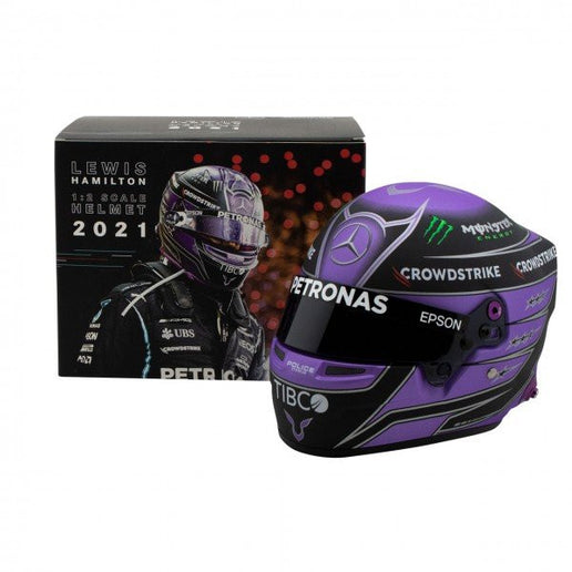 Lewis Hamilton 2021 Mercedes Bell 1:2 Helmet